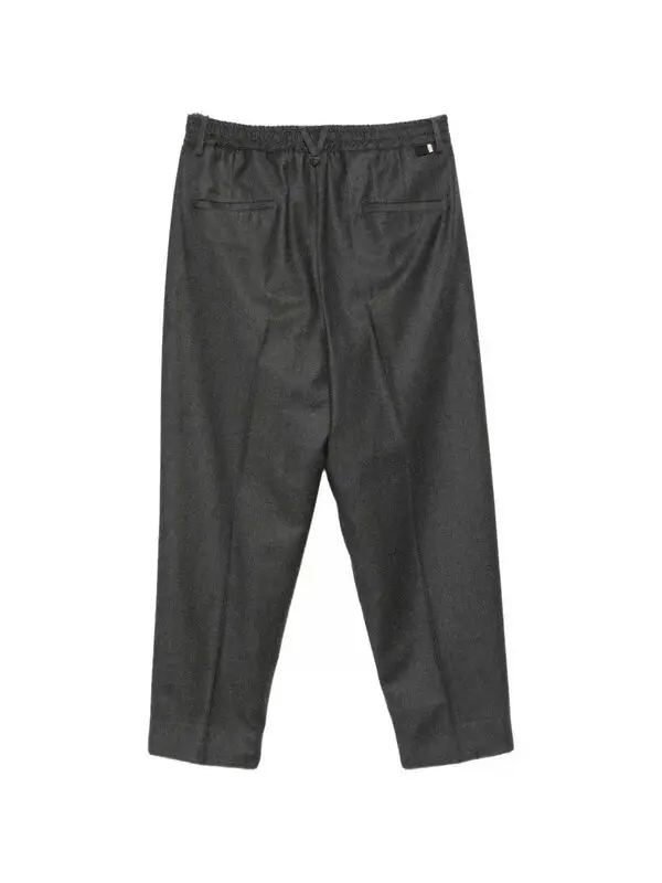 LOW BRAND Pleated Elasticated-waist Trousers