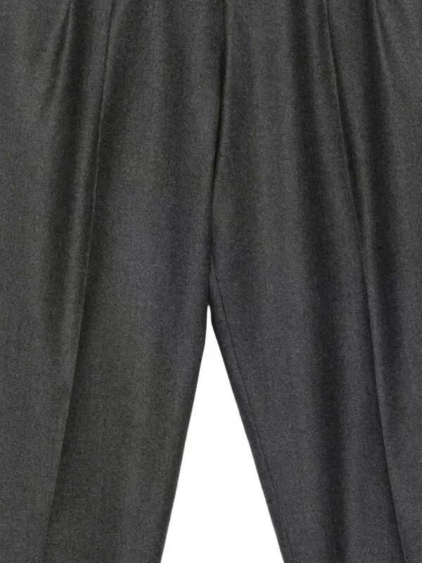 LOW BRAND Pleated Elasticated-waist Trousers