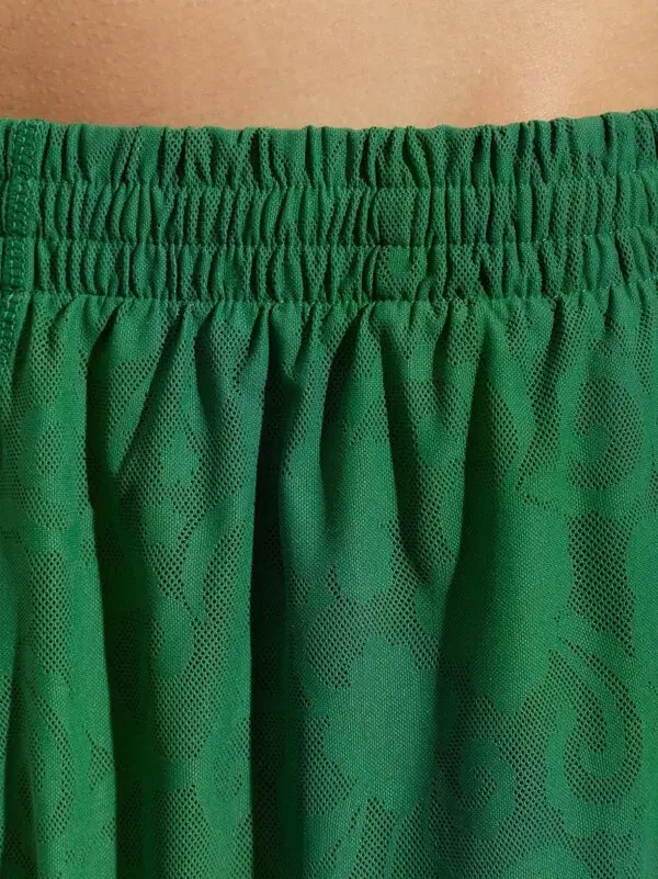 Adidas X Arte Antwerp Engineered Lace Mesh-patterned Shorts