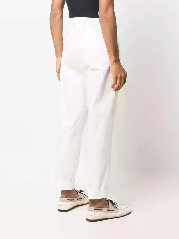 Brunello Cucinelli Dart-detail Straight-leg Trousers