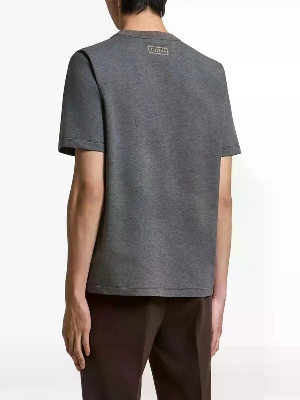 Peserico Logo-patch Crew-neck T-shirt
