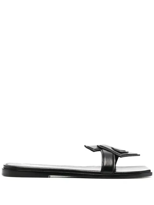 Off-White Arrows-motif Sandals - Black
