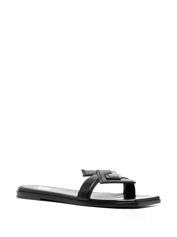 Off-White Arrows-motif Sandals - Black