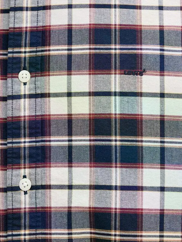LEVI'S Check-print Button-down Shirt