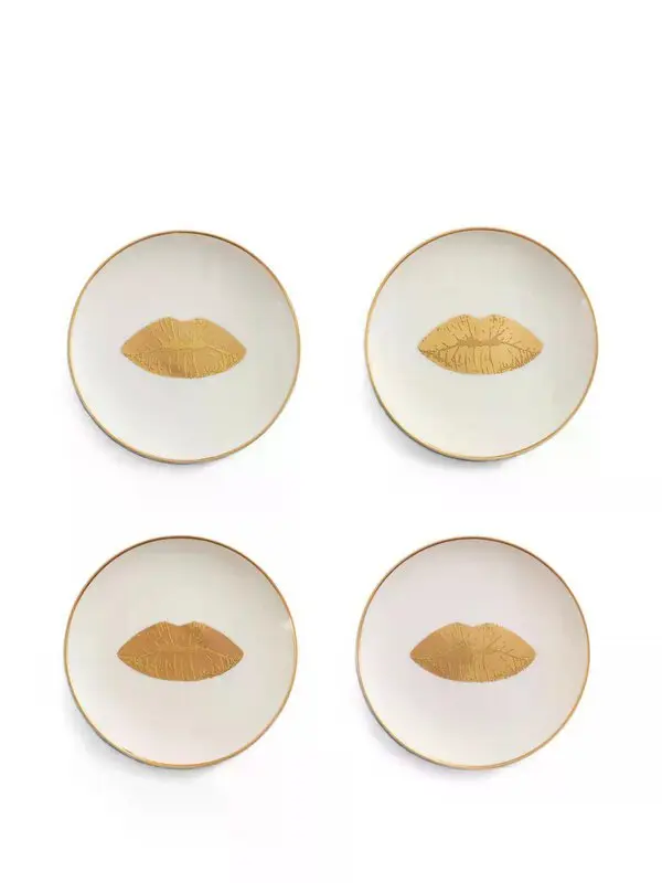 Jonathan Adler Lips Coasters Set