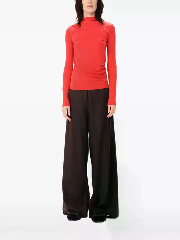 MARIA CHER Vera Justin Long-sleeves T-shirt - Red