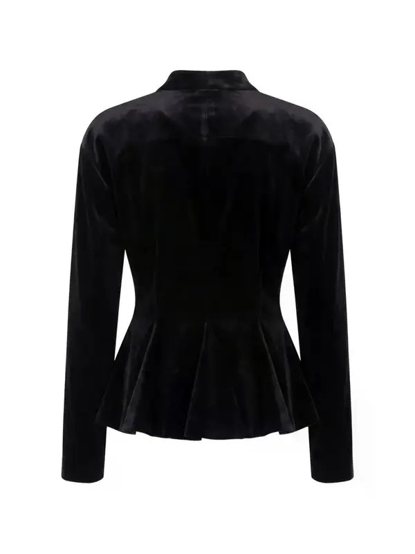Alberta Ferretti Bow-detail Peplum Jacket