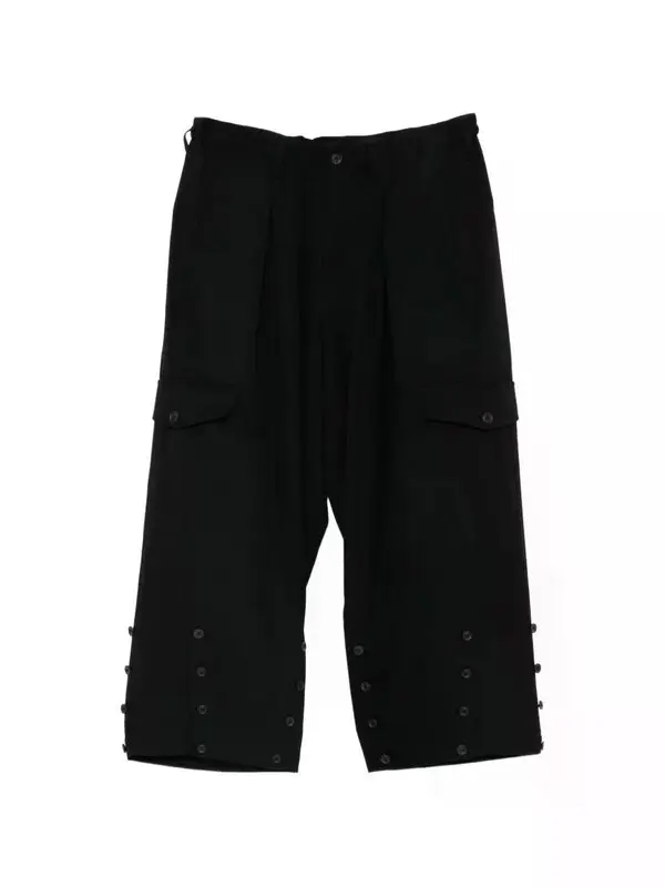 Yohji Yamamoto Hem Button Cargo Pants
