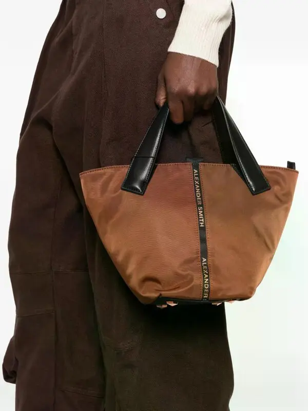 ALEXANDER SMITH Small Lauren Logo-embellishment Tote Bag
