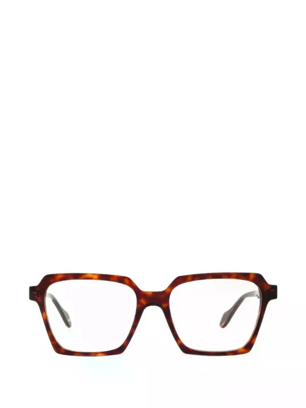 Kàdor Kallima Geometric-frame Glasses - Brown