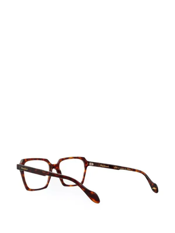 Kàdor Kallima Geometric-frame Glasses - Brown