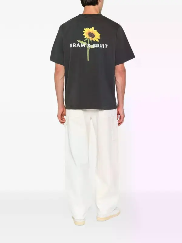 BRAM’S FRUIT Sunflower-print T-shirt