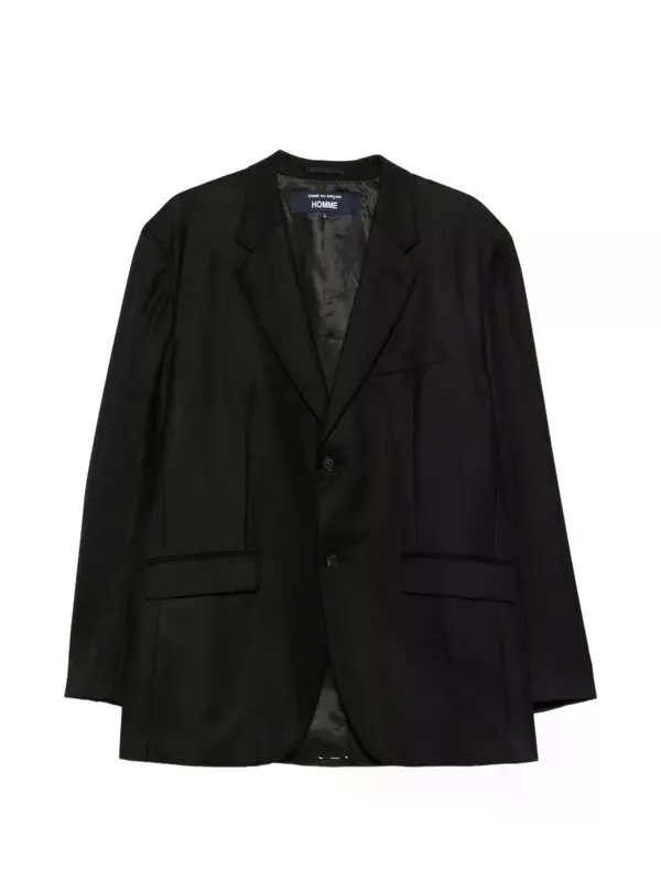 Comme Des Garçons Notched-lapel Single-breasted Jacket