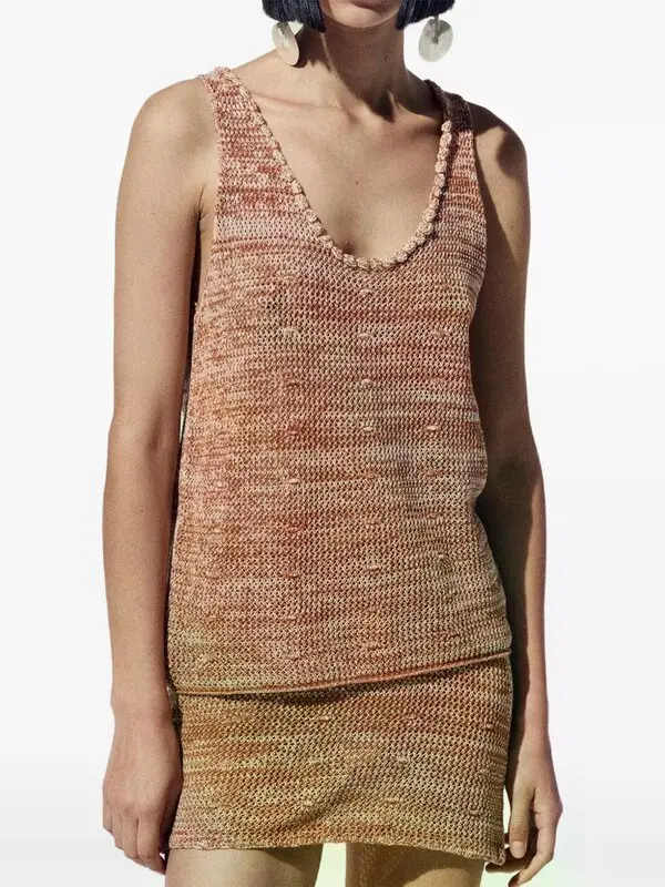 Escvdo Ofrenda Knit Mini Skirt
