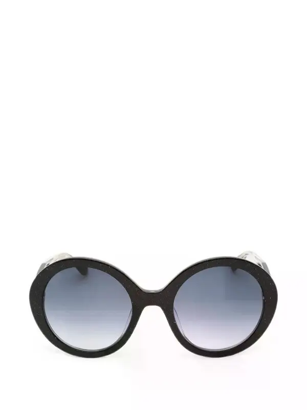 Kate Spade New York Zya Glitter-effect Round-frame Sunglasses