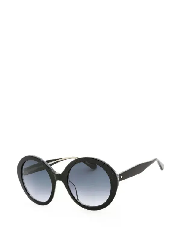 Kate Spade New York Zya Glitter-effect Round-frame Sunglasses