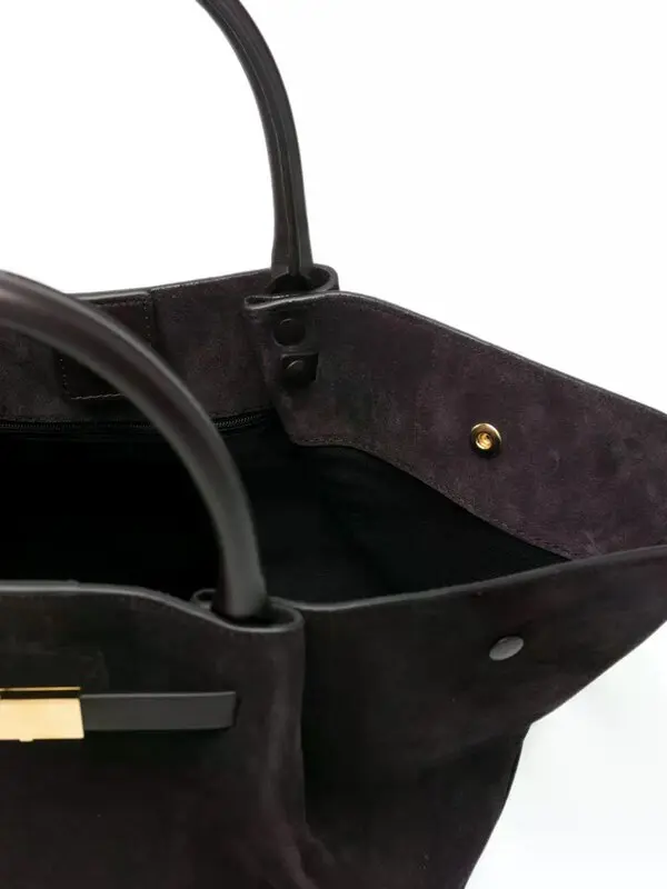 DEMELLIER Midi New York Suede Tote Bag