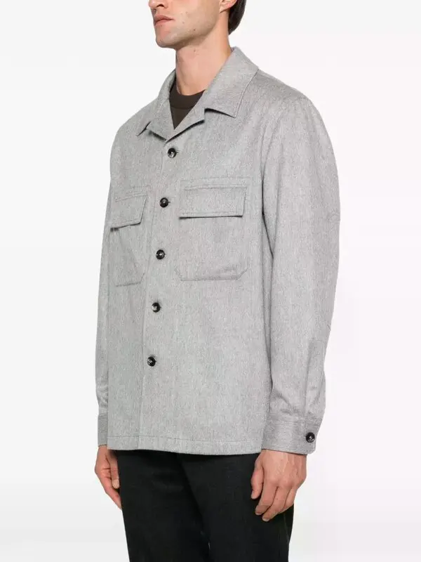 Zegna Button-fastening Shirt Jacket