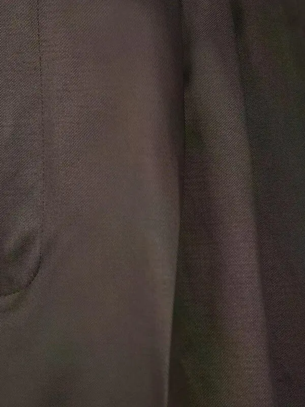 AMARANTO Pressed-crease Tailored Trousers