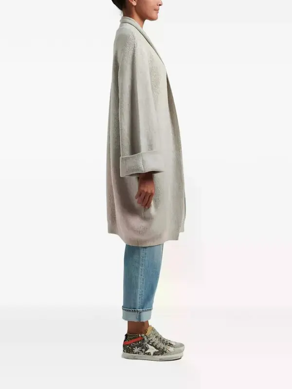 Frenckenberger Felted Open-front Coat