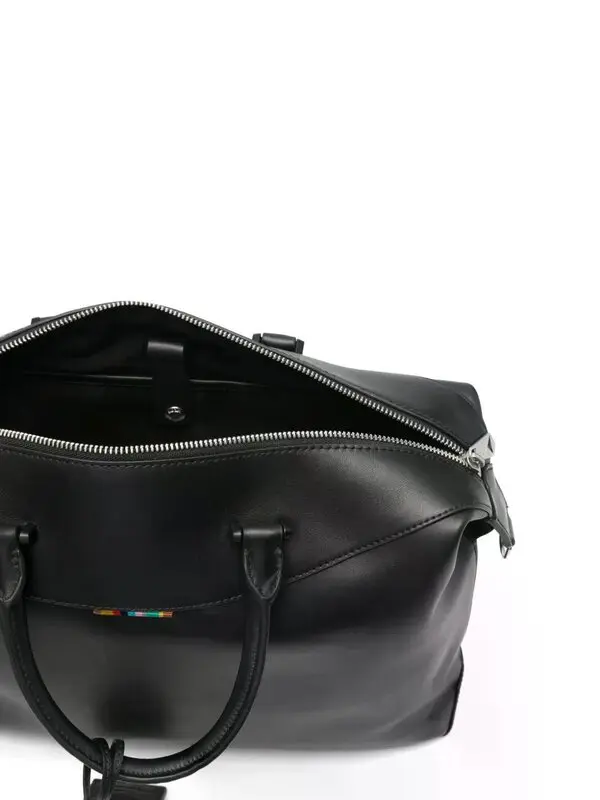 Paul Smith Signature-stripe Leather Briefcase