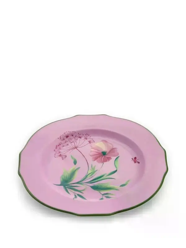 GINORI 1735 Florenza Floral-print Plate
