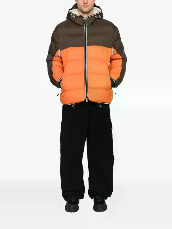 NAPAPIJRI Logo-patch Puffer Jacket - Brown