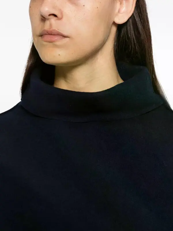 NIU High-neck Long-sleeve Sweater