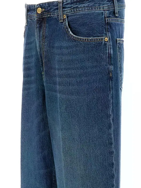 BRIGLIA 1949 Faded Straight-leg Jeans