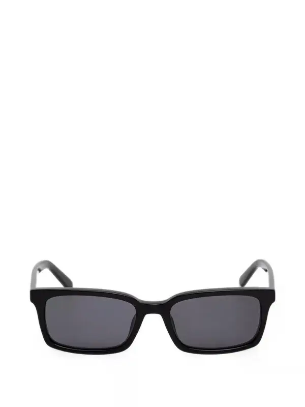 MAISON MARGIELA Rectangle-frame Sunglasses - Black