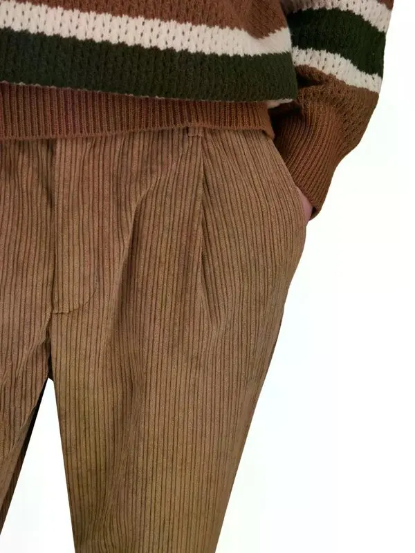 Herno Corduroy Pleated Trousers