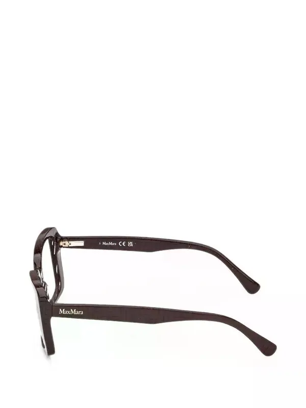 Max Mara Rectangle-frame Clip-on Glasses