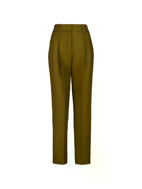 Balmain Pleated Twill Trousers
