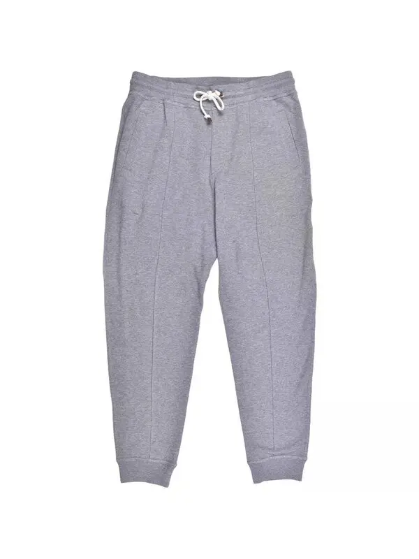 Brunello Cucinelli Drawstring-waistband Tapered-leg Track Pants