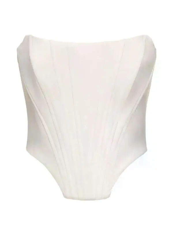 Giuseppe Di Morabito Strapless Corset-style Top