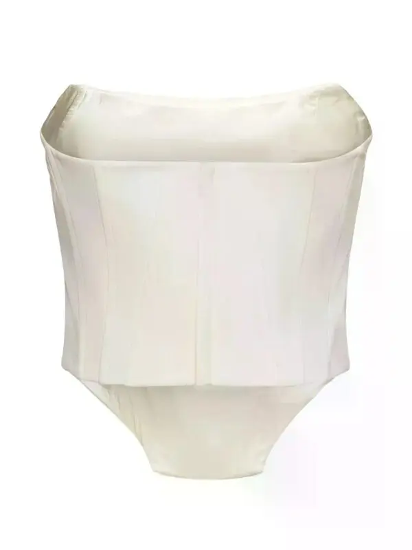 Giuseppe Di Morabito Strapless Corset-style Top