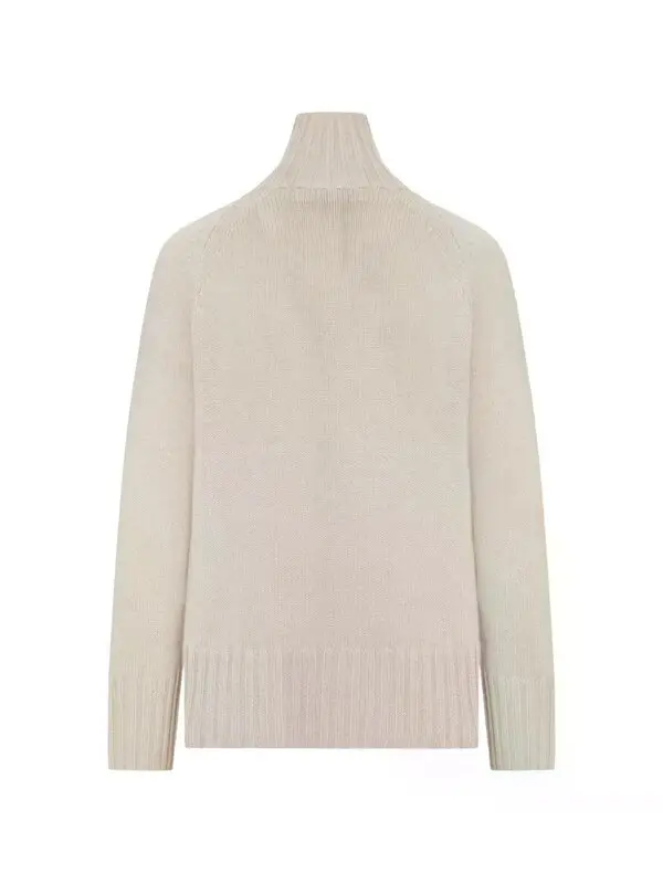 Max Mara Ribbed-knit Roll-neck Sweater