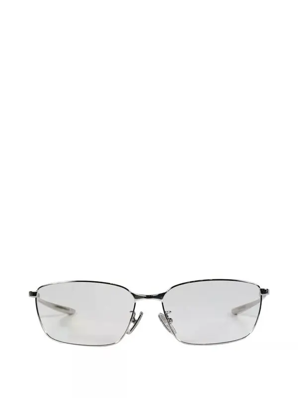 Balenciaga Narrow-shape Square-frame Sunglasses - Silver