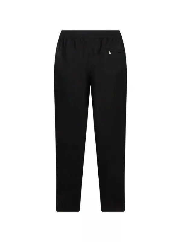 Fedeli Elasticated-waistband Straight-leg Trousers