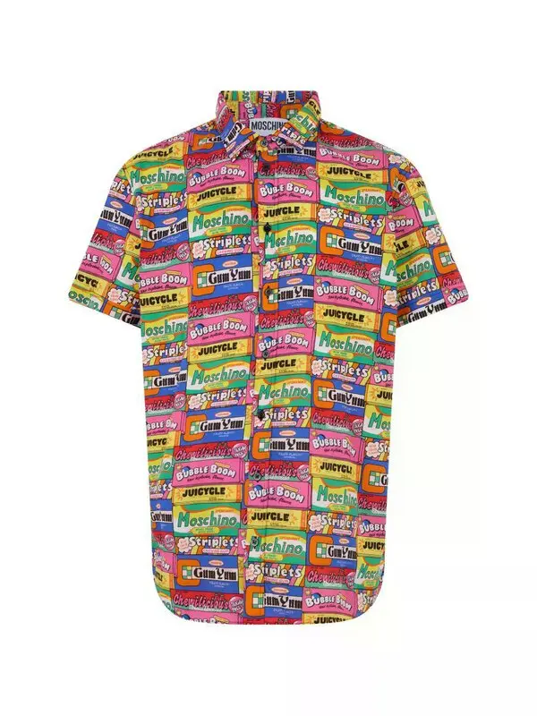 Moschino Graphic-print Short-sleeve Shirt
