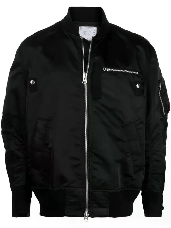 Sacai Zip-up Bomber Jacket