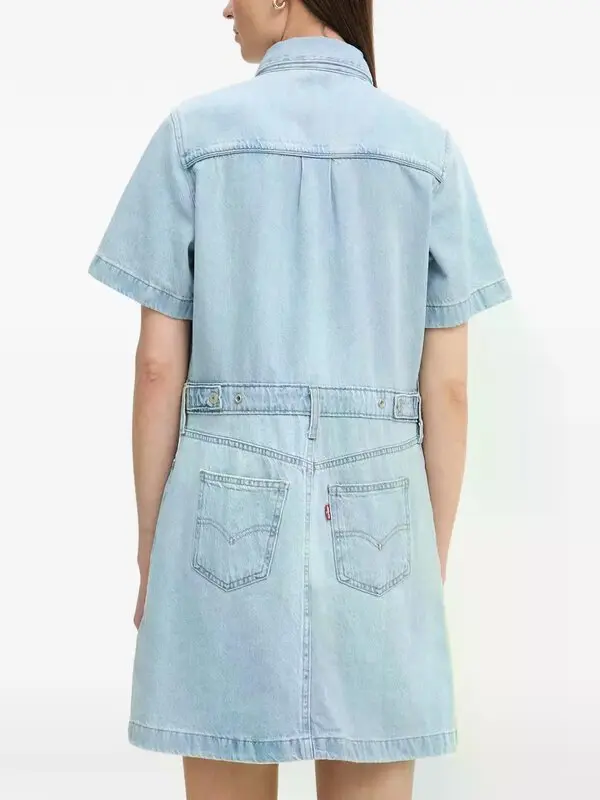 LEVI'S Western-yoke Button-down Mini Dress