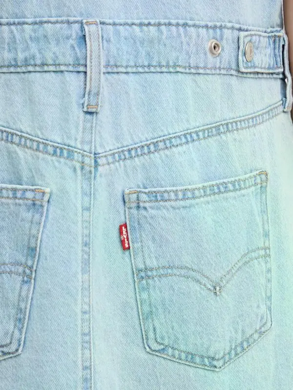 LEVI'S Western-yoke Button-down Mini Dress