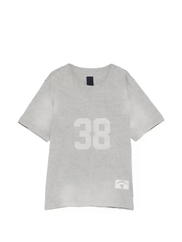 JUUN.J Number-print Logo-patch T-shirt