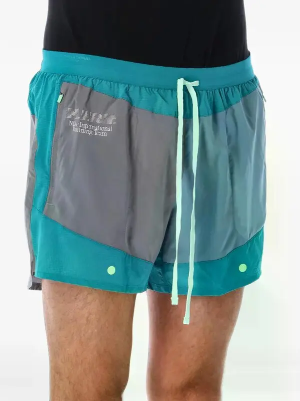 Nike Logo-print Panelled Shorts