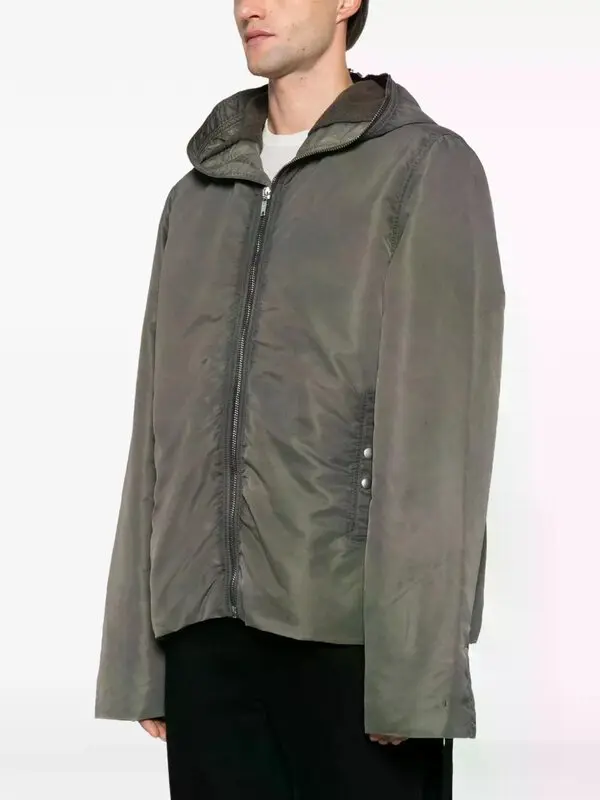 Rick Owens Hooded Zip-up Jacket