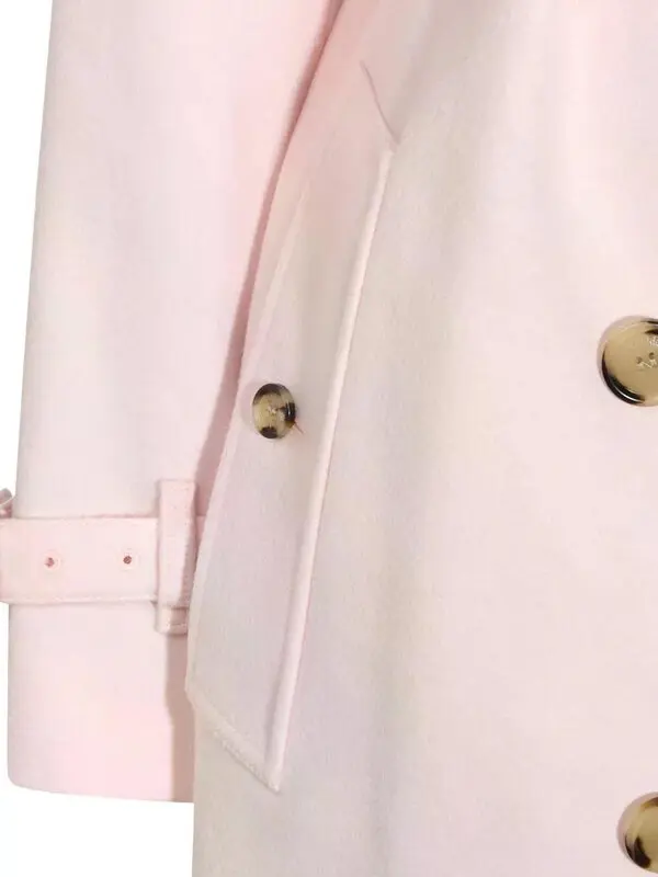 Burberry Long Cashmere Kensington Trench Coat