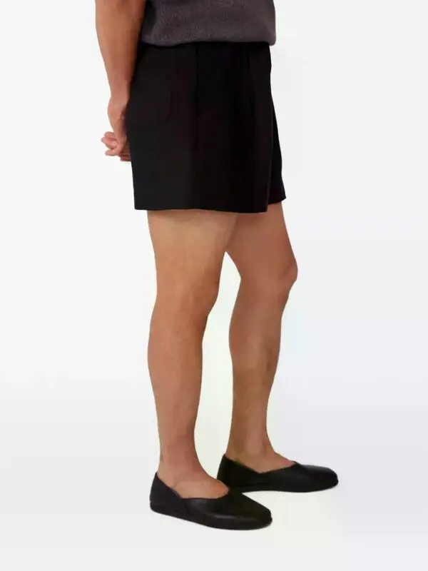 STOFFA Drawstring Pleated Shorts