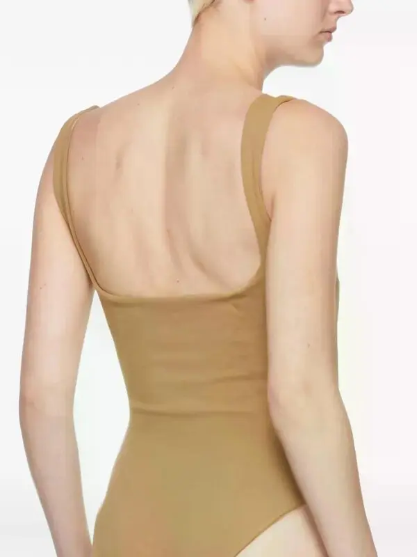 HAIGHT. Gabi Crepe Swimsuit - Neutrals