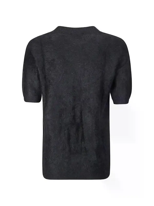 P.a.r.o.s.h Fine-knit Short-sleeve Top